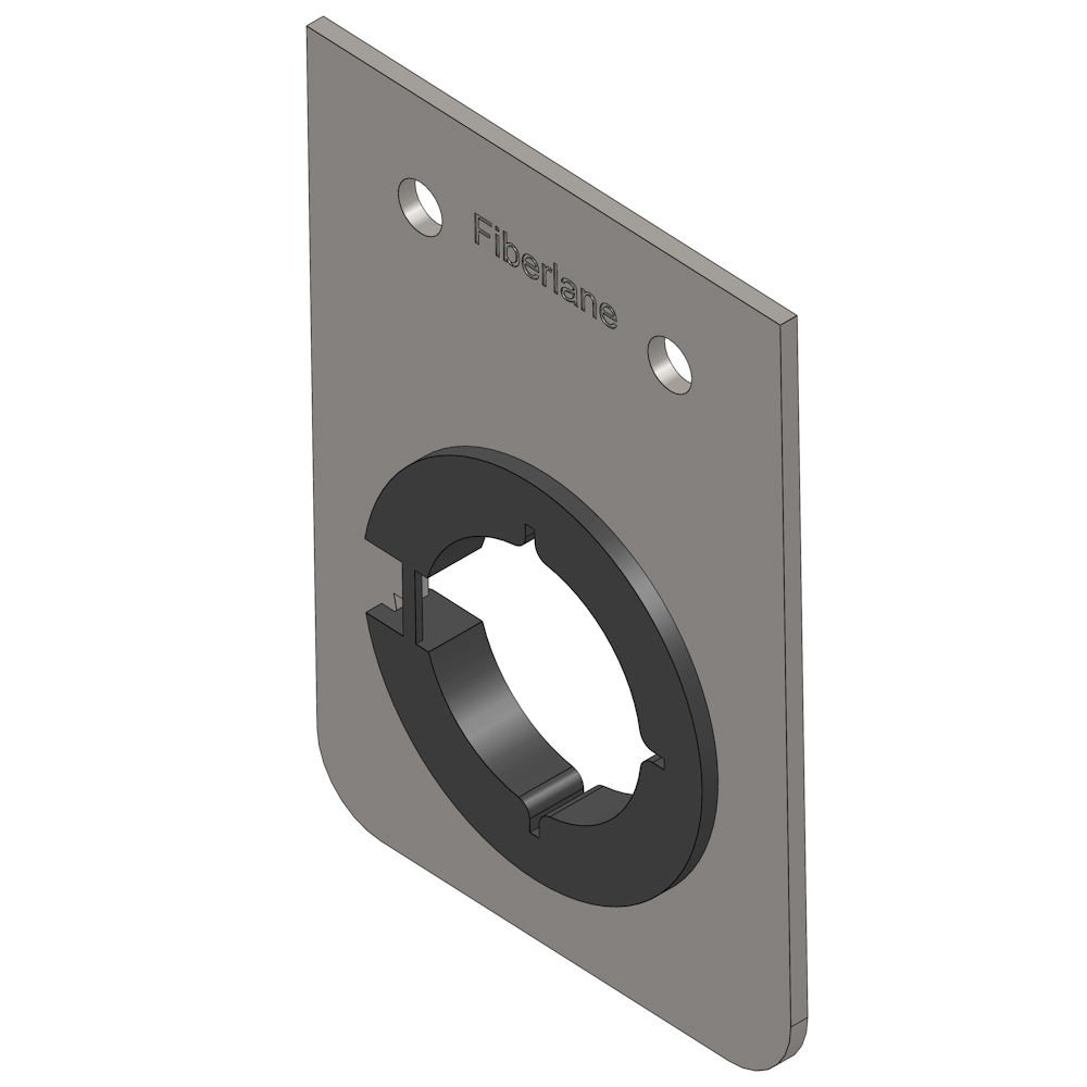Fiberlane LLC - Support plate Fiberlane 1" - 105 - Height: 105 mm ...